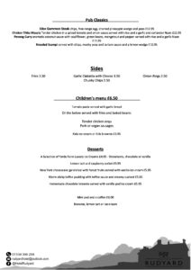 Our Food - Hotel Rudyard