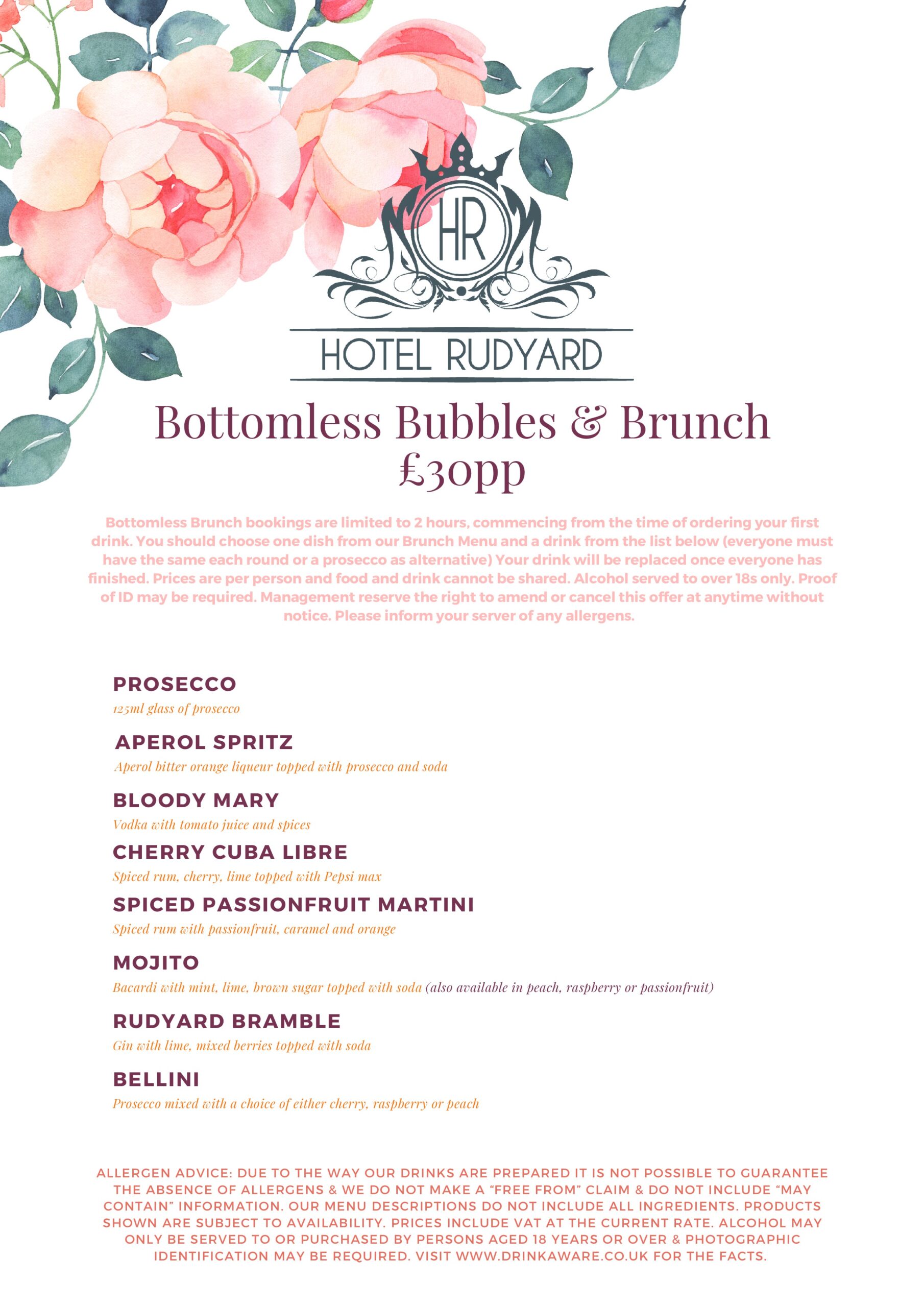 Our Food - Hotel Rudyard