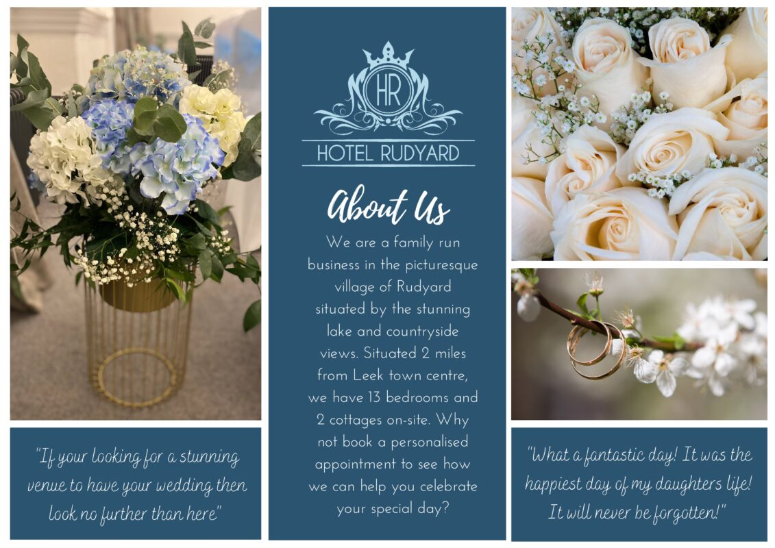 Hotel Rudyard - Hotel & wedding venue near Leek with family restaurant